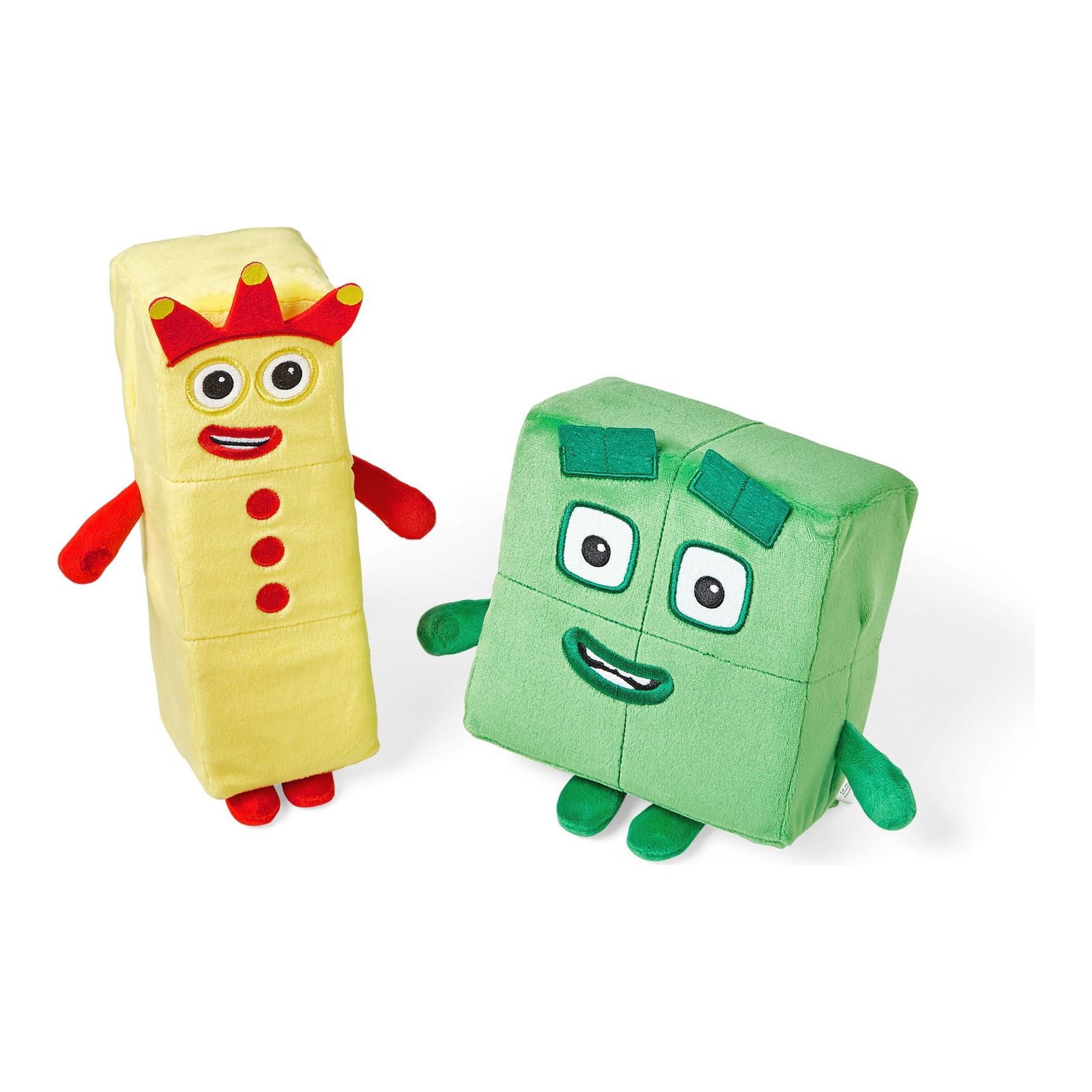 Numberblocks 3 & 4 Playful Pals Plush/Worths Fantasical Gift Emporium ...